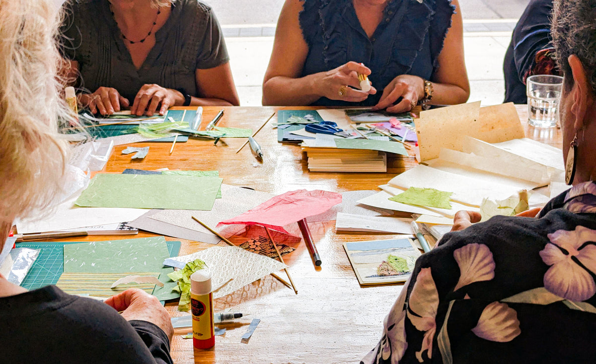 The Joy of Crafting Washi Paper with The Japanese Paper Place and Gwar ...