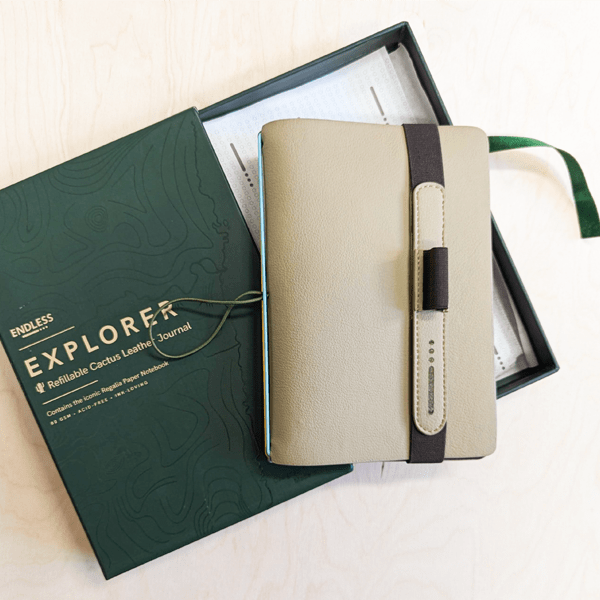 Endless - Explorer - Refillable Cactus Leather Journals | Gwartzman's ...