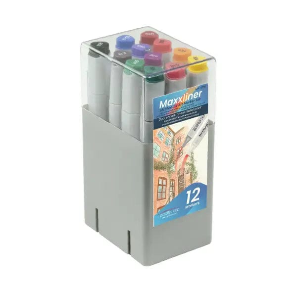 Maxxliner - Alcohol Ink Art Markers - 12 Colour Set | Gwartzman's ...