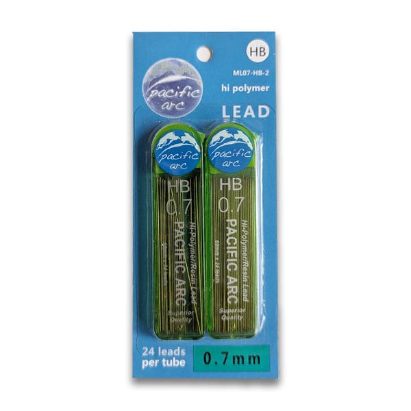 Pacific Arc - 0.7mm Lead Refills - HB - 2 Pack | Gwartzman's ...