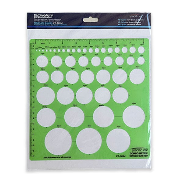 Pacific Arc - Template Guide - Metric Circle Master | Gwartzman's ...