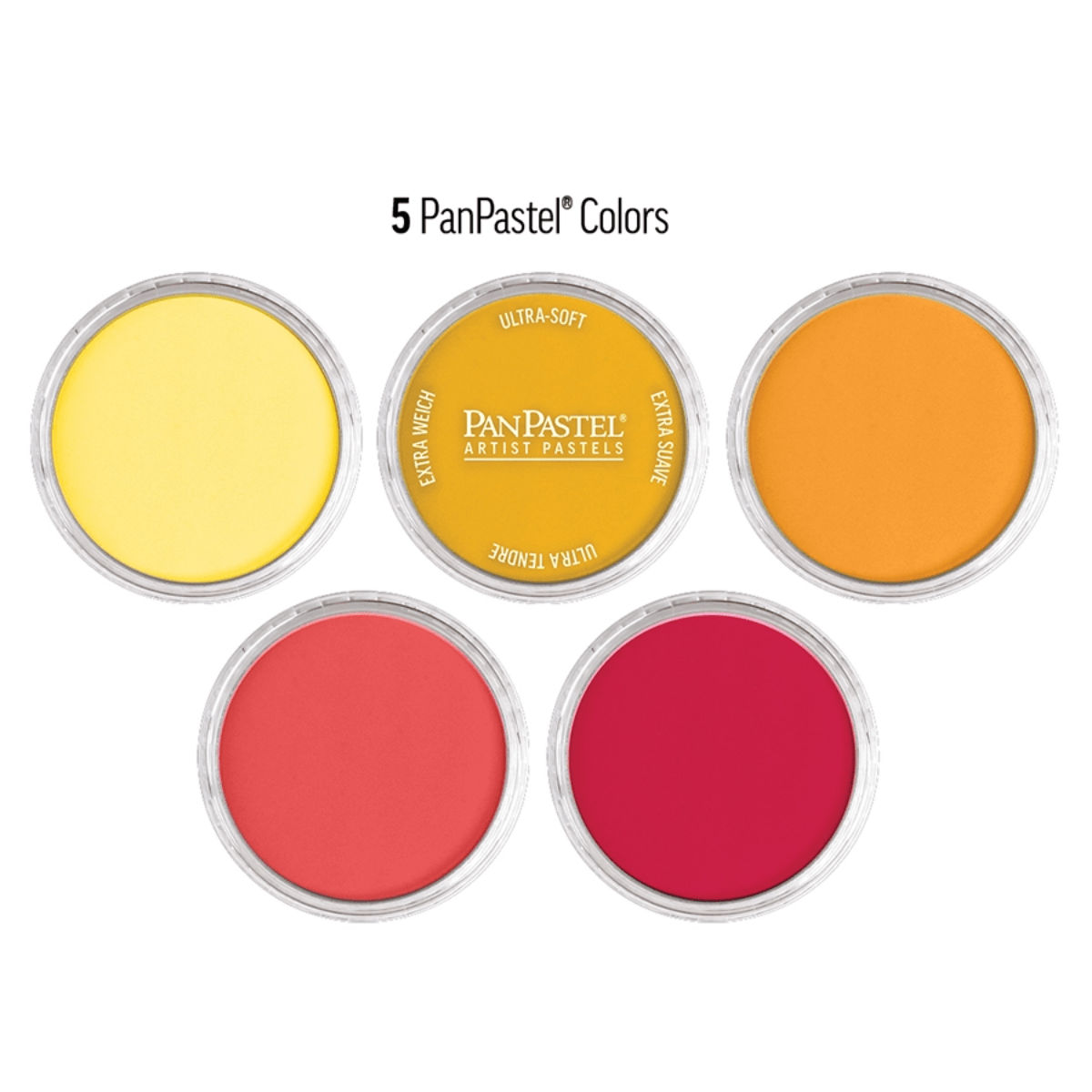 PanPastel - Artist Pastels - 5 Colour Set - Bright Warm – Gwartzman's ...