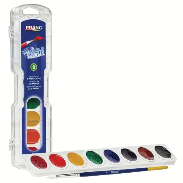 Prang - Semi-Moist Watercolours - 8 Colour Set – Gwartzman's Art Supplies