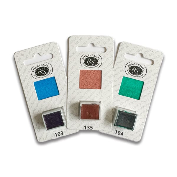 Roman Szmal - Aquarius Watercolour Half Pans - Series 1 | Gwartzman's ...