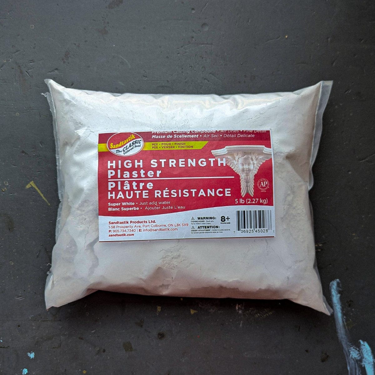 Sandtastik - High Strength Plaster - 5lb Bag – Gwartzman's Art Supplies
