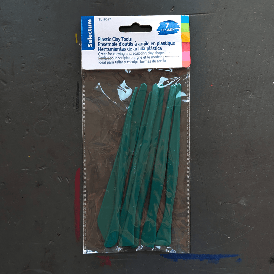 Selectum - Plastic Clay Tools - 7 Pieces – Gwartzman's Art Supplies