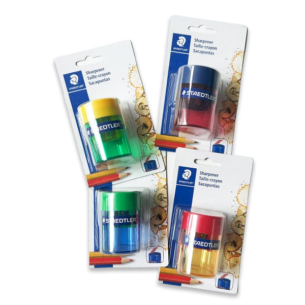 Staedtler - Sharpener - 2-Hole with Shavings Container | Gwartzman's ...