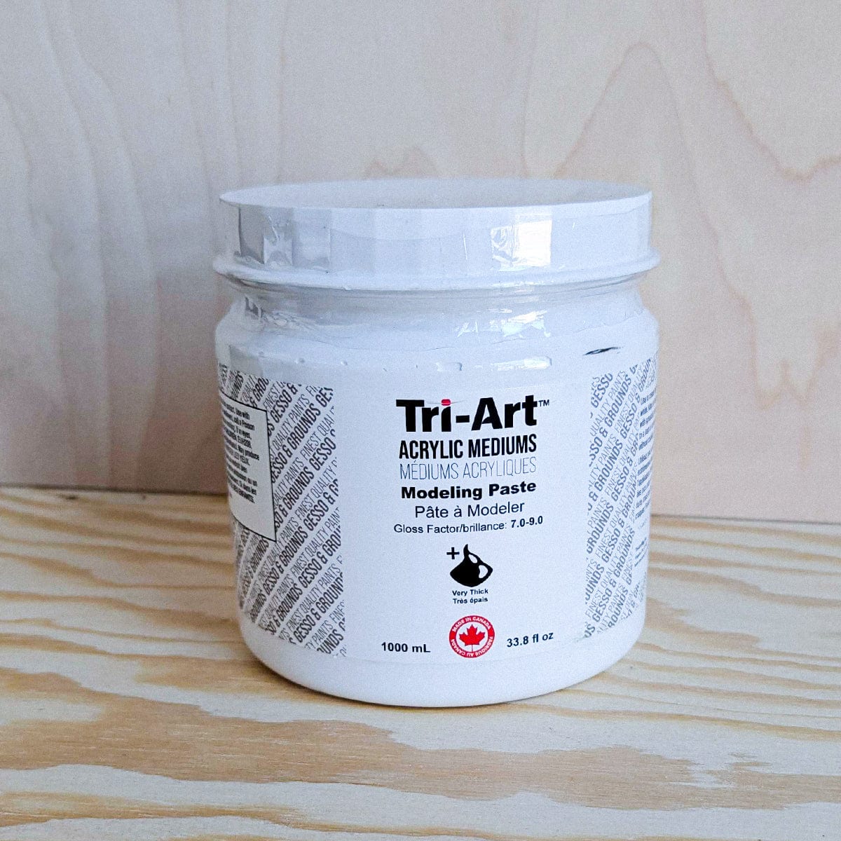 Tri-Art - Modeling Paste - 1000mL Jar – Gwartzman's Art Supplies
