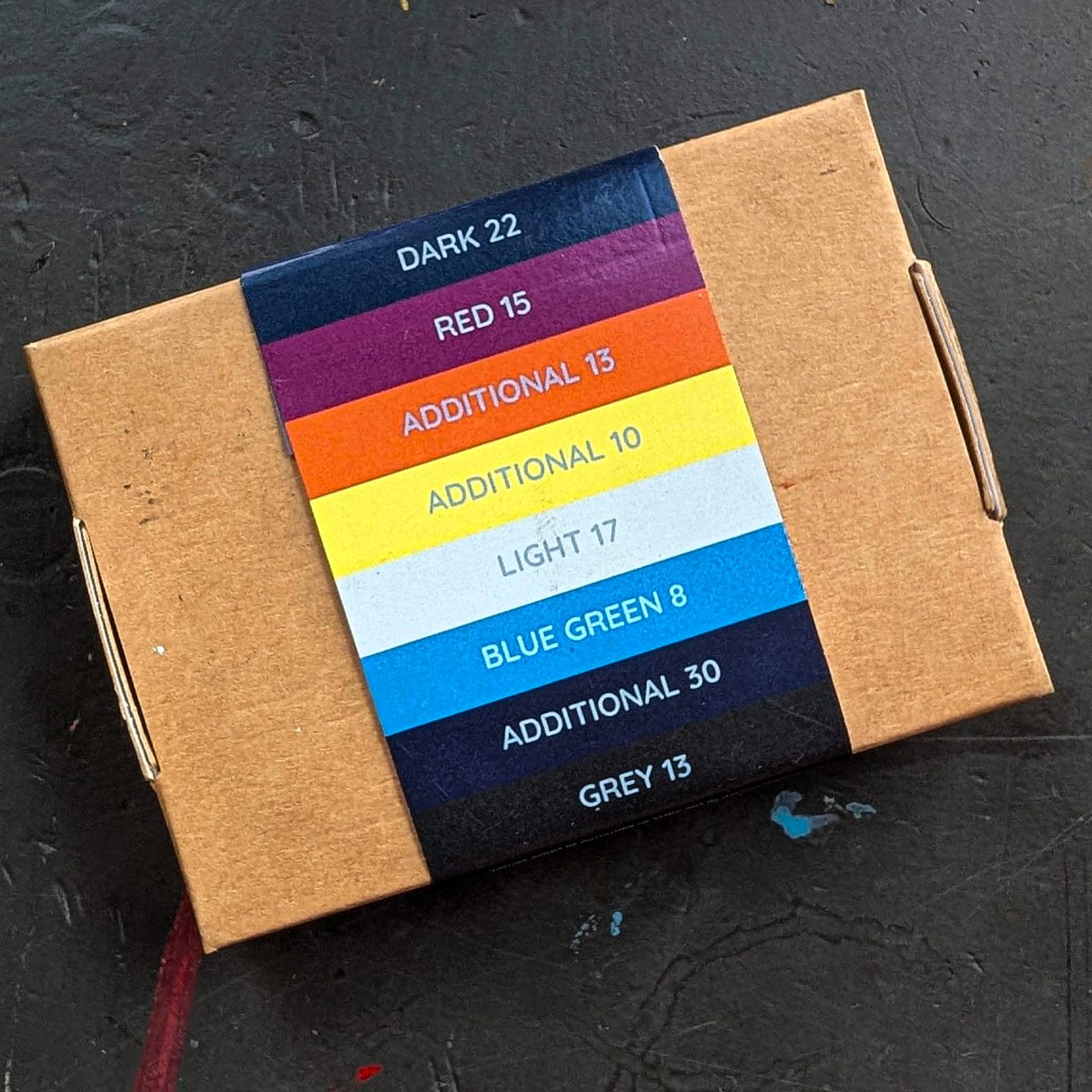 Unison Colour - Handmade Soft Pastels - Dark Skies Mini Set - 8 Half S ...