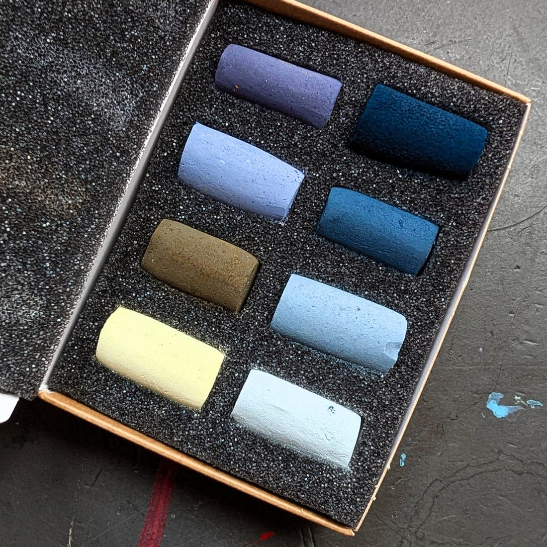 Unison Colour - Handmade Soft Pastels - Winter Mini Set - 8 Half Stick ...