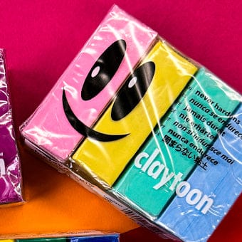 Claytoon - Modelling Clay Set - Pastel Colours | Gwartzman's ...