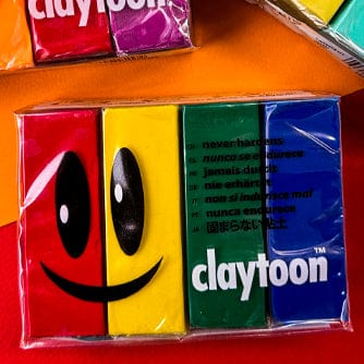 Claytoon - Modelling Clay Set - Primary Colours | Gwartzman's ...