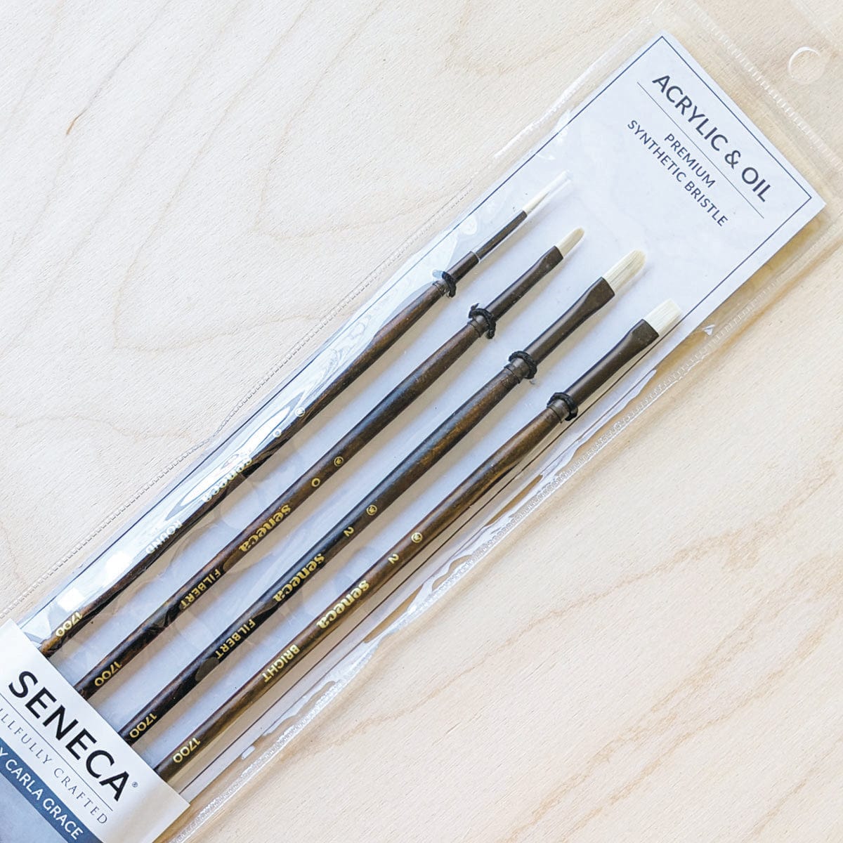 Willow Wolfe - Seneca - Master Artist Series: Carla Grace - 4 Brushes ...