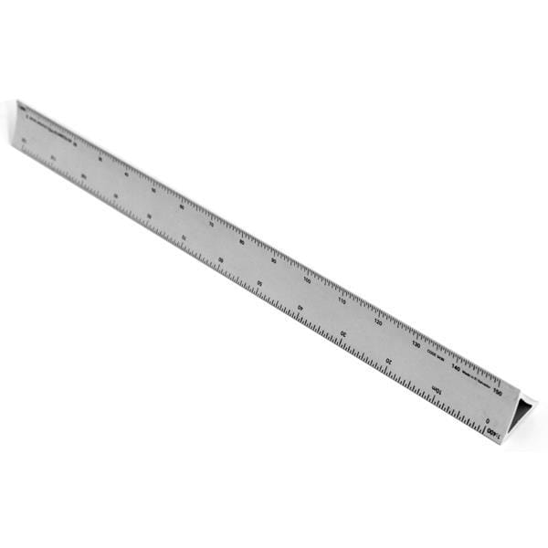 Alumicolor - Metal Tri-Scale - Architect Style - 12" Metric Ruler ...