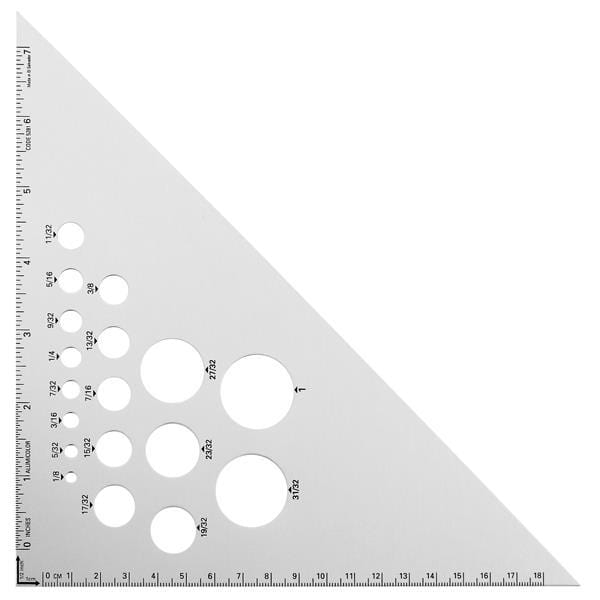 Alumicolor - Metal Triangle - 45/90 Degree - 8" Edge – Gwartzman's Art ...