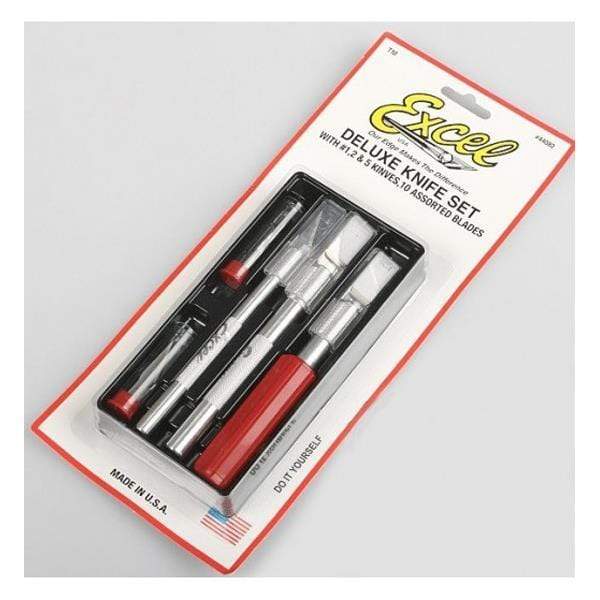 Excel Hobby Knife Set in Tray | Gwartzmans | 44082 – Gwartzman's Art ...