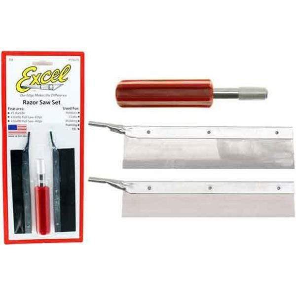 Razor Saw Set with 2 Blades | Gwartzmans – Gwartzman's Art Supplies