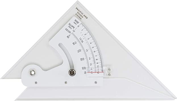 Pacific Arc - Adjustable Triangle - 8" Edge – Gwartzman's Art Supplies