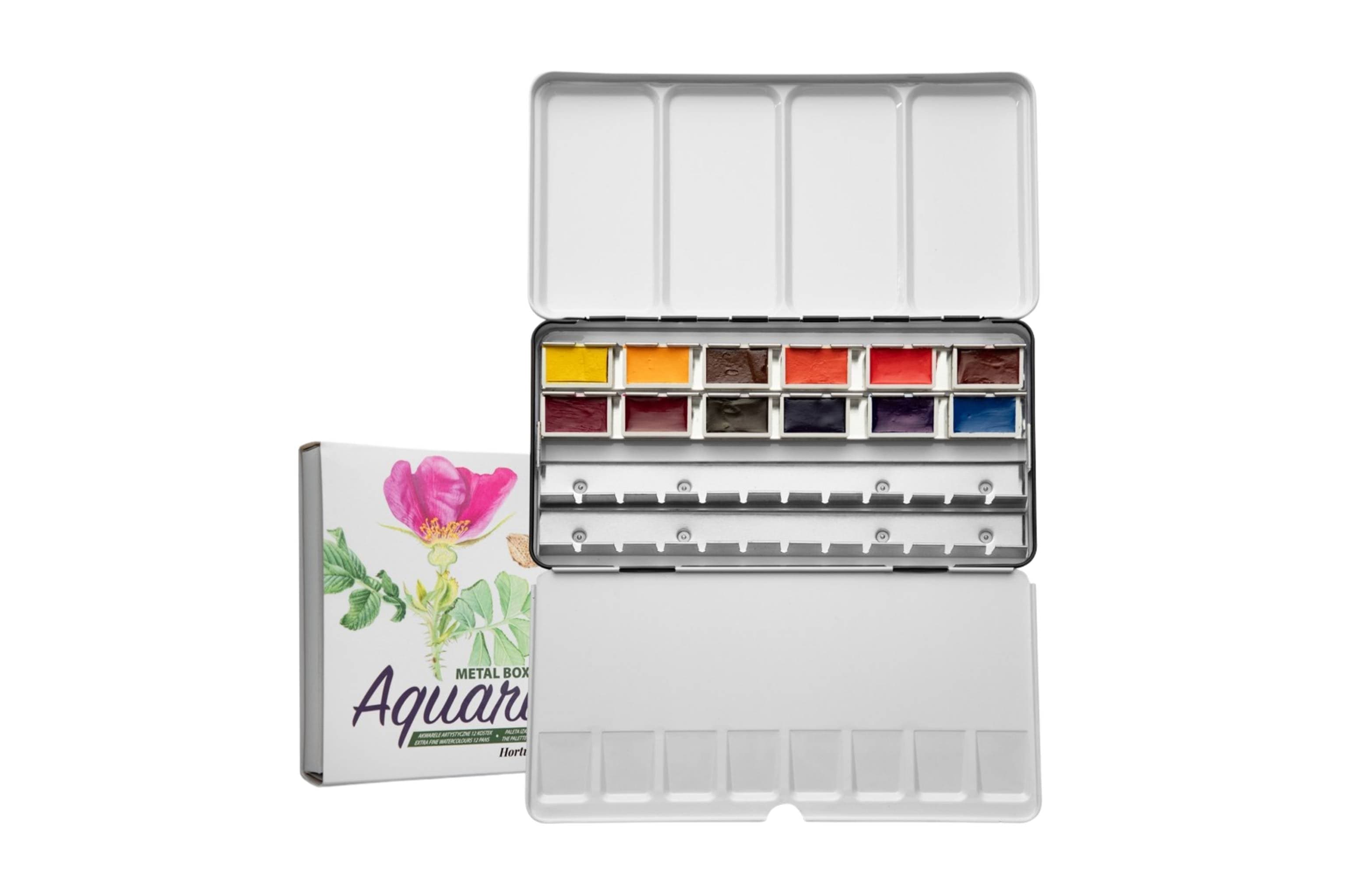 Roman Szmal - Aquarius Watercolour Set - Hortus Botanicus Palette - 12 ...