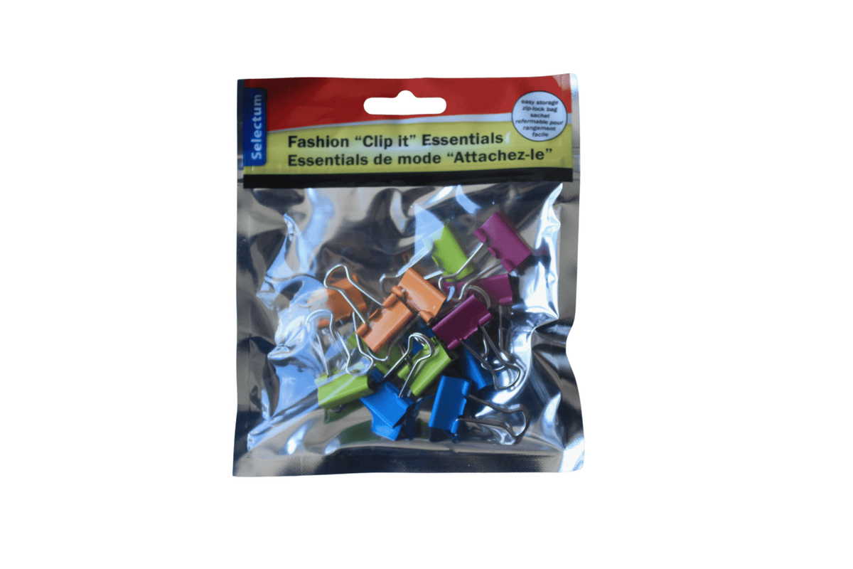 Selectum - Fashion "Clip it" Essentials - Fold-Back Clips - 19mm Wide ...