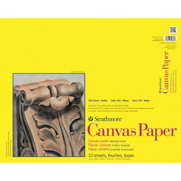 Strathmore 300 Canvas Pad 16x20" | Gwartzmans – Gwartzman's Art Supplies